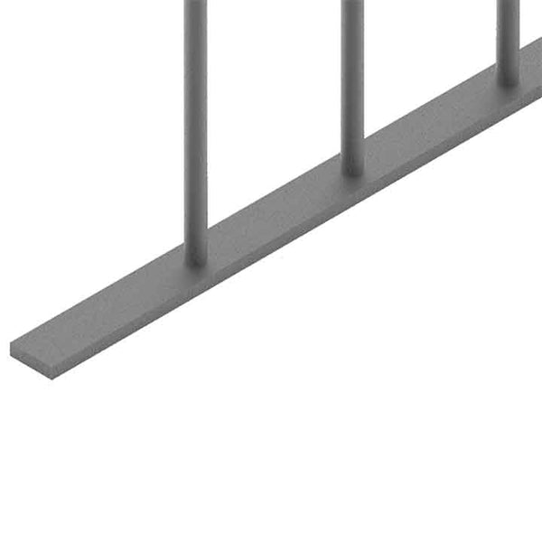 Grille en Fer Solide Tiges Rondes - Securfix